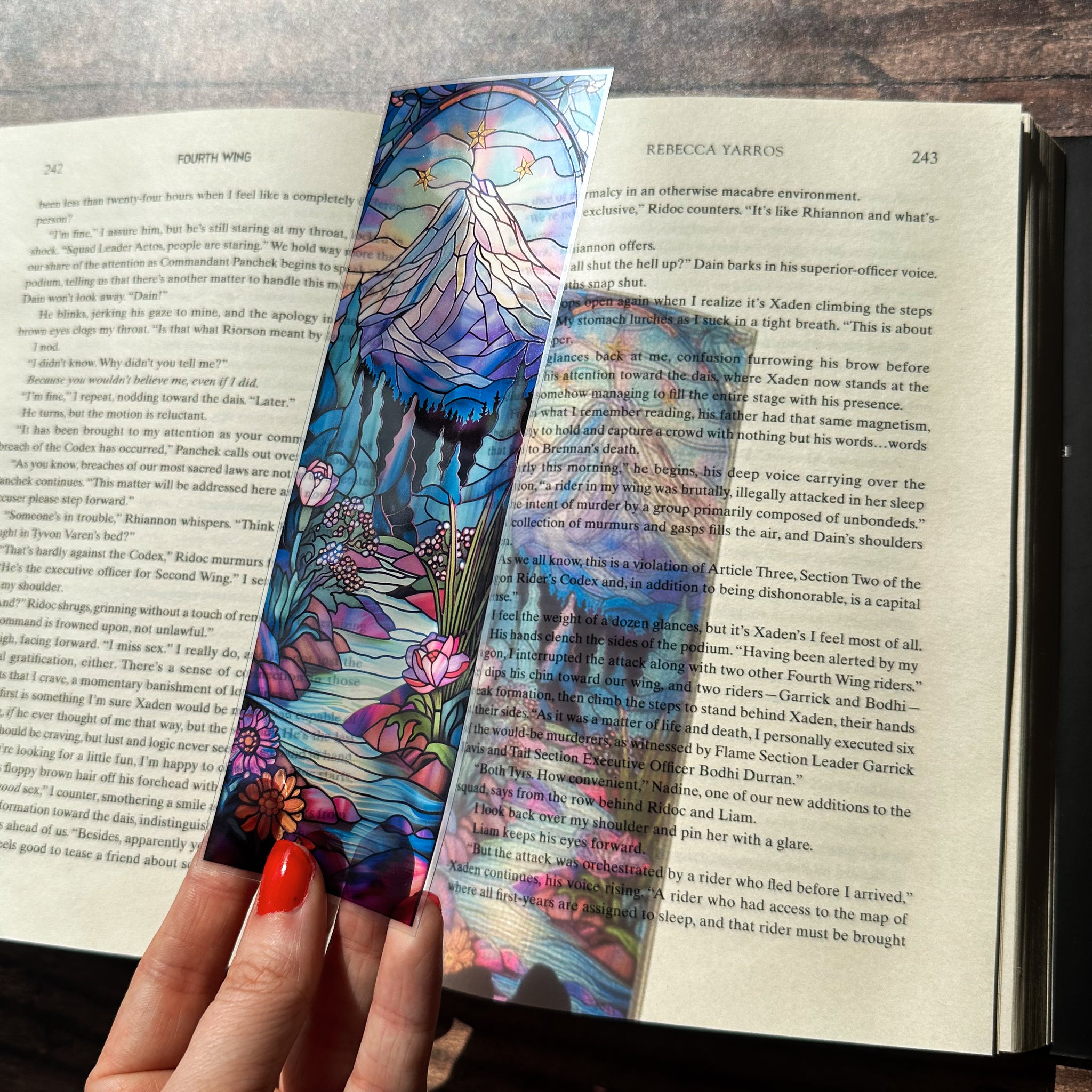 Trio Stained Glass Bookmarks – sonnetandfable