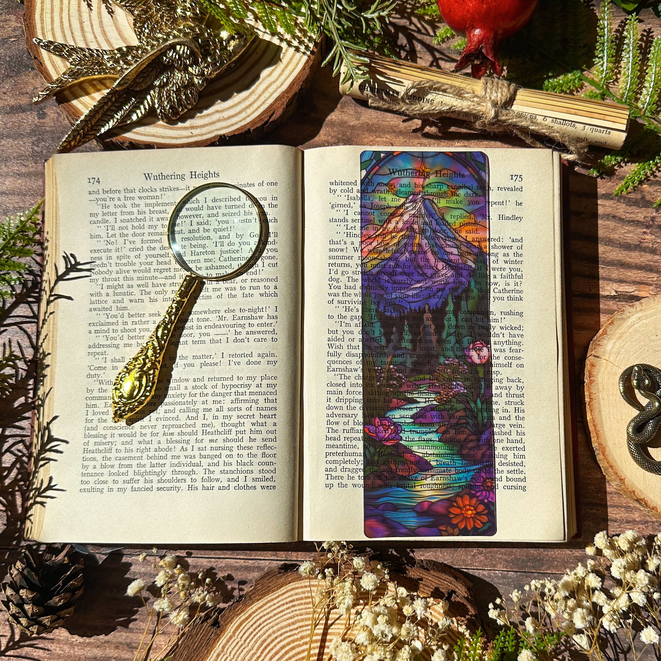 Trio Stained Glass Bookmarks – sonnetandfable