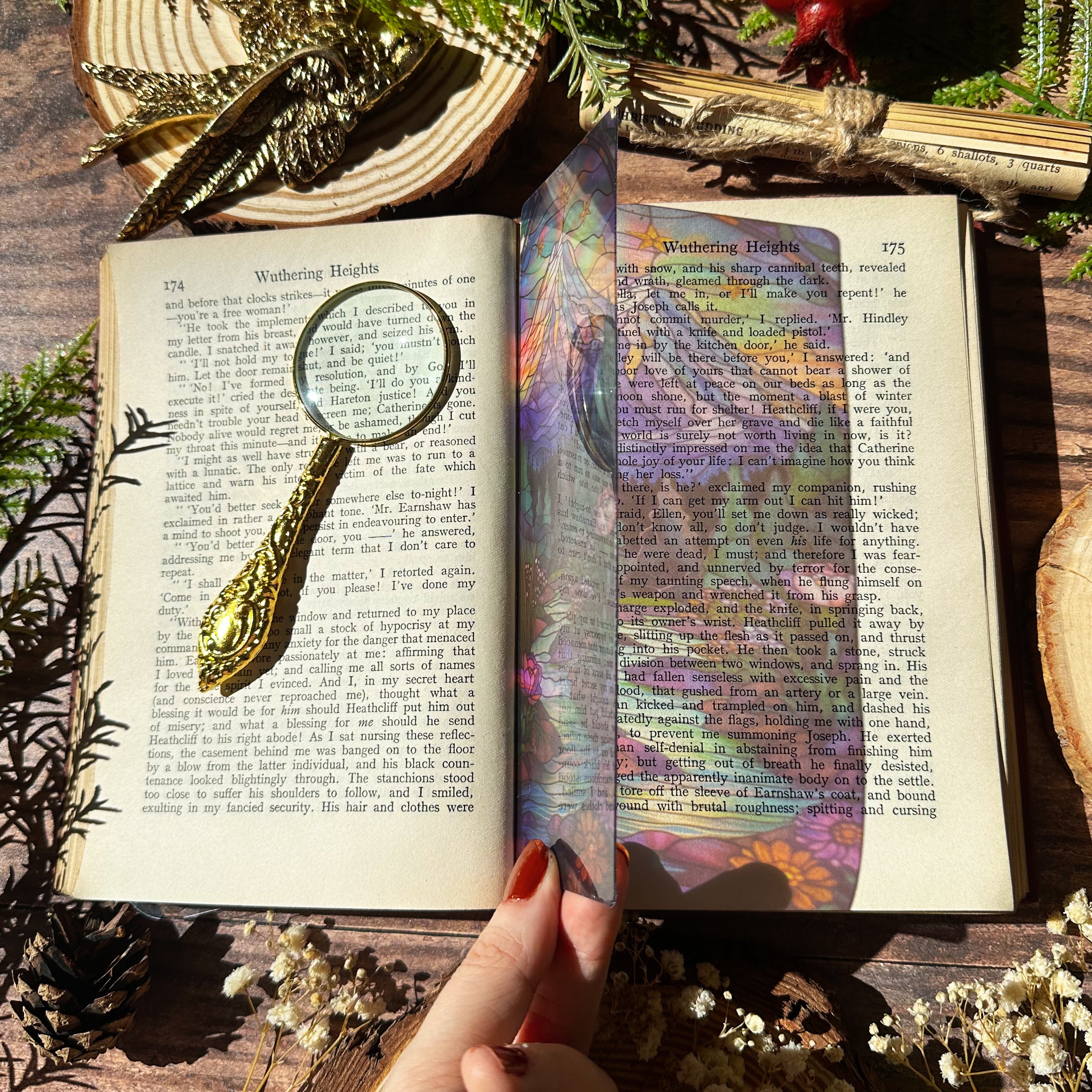 Trio Stained Glass Bookmarks – sonnetandfable